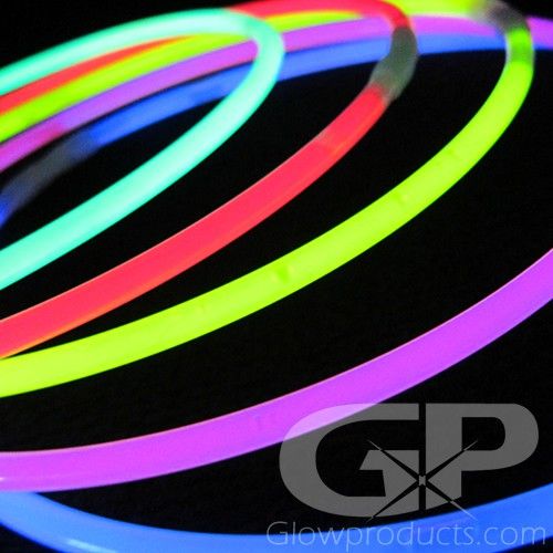 22 Inch Assorted Color Glow Necklaces Premium Glowproducts